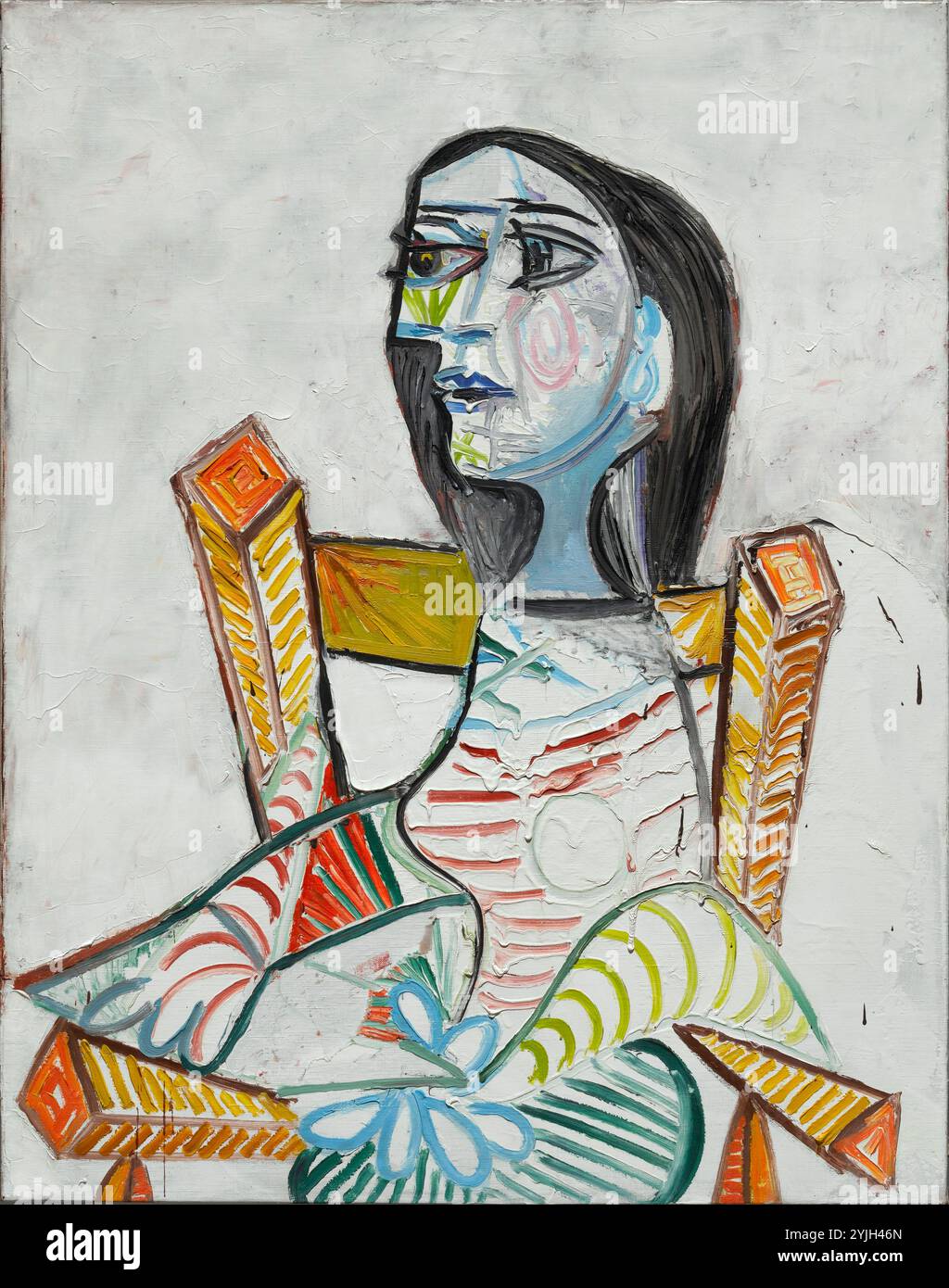 Portrait de femme. Museum: Musée national d'art moderne, Centre Georges ...