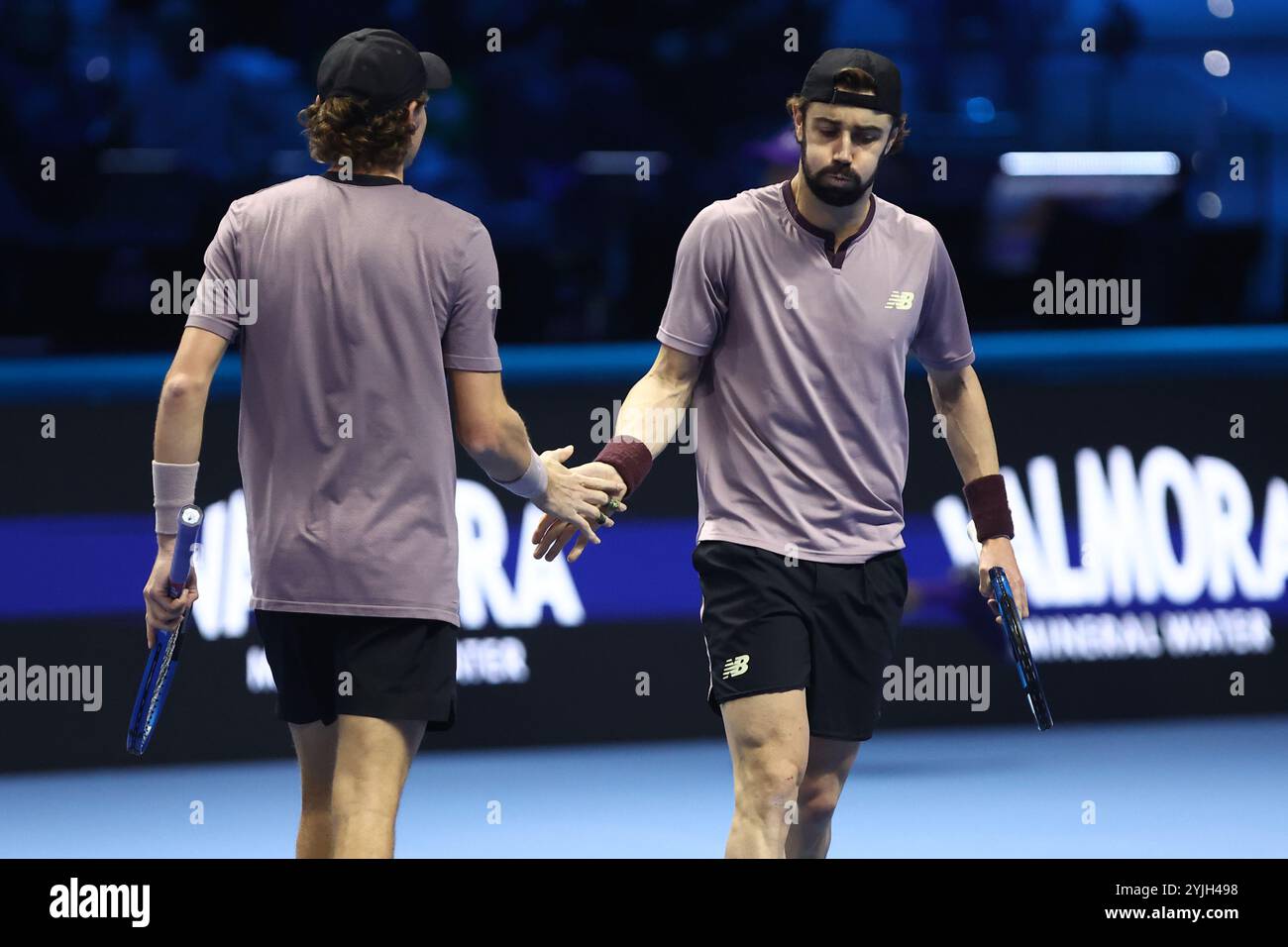 Turin, Italy. 14th Nov, 2024. Jordan Thompson and Max Purcell of ...