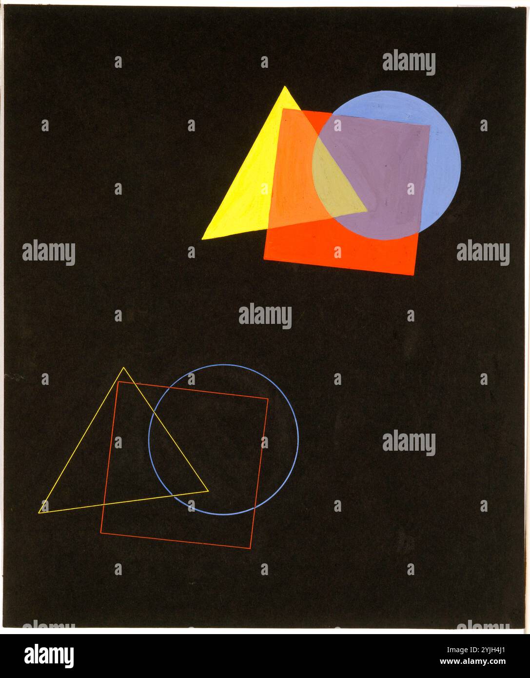 The Spatial Effect of Colours and Shapes, from the course on the ...