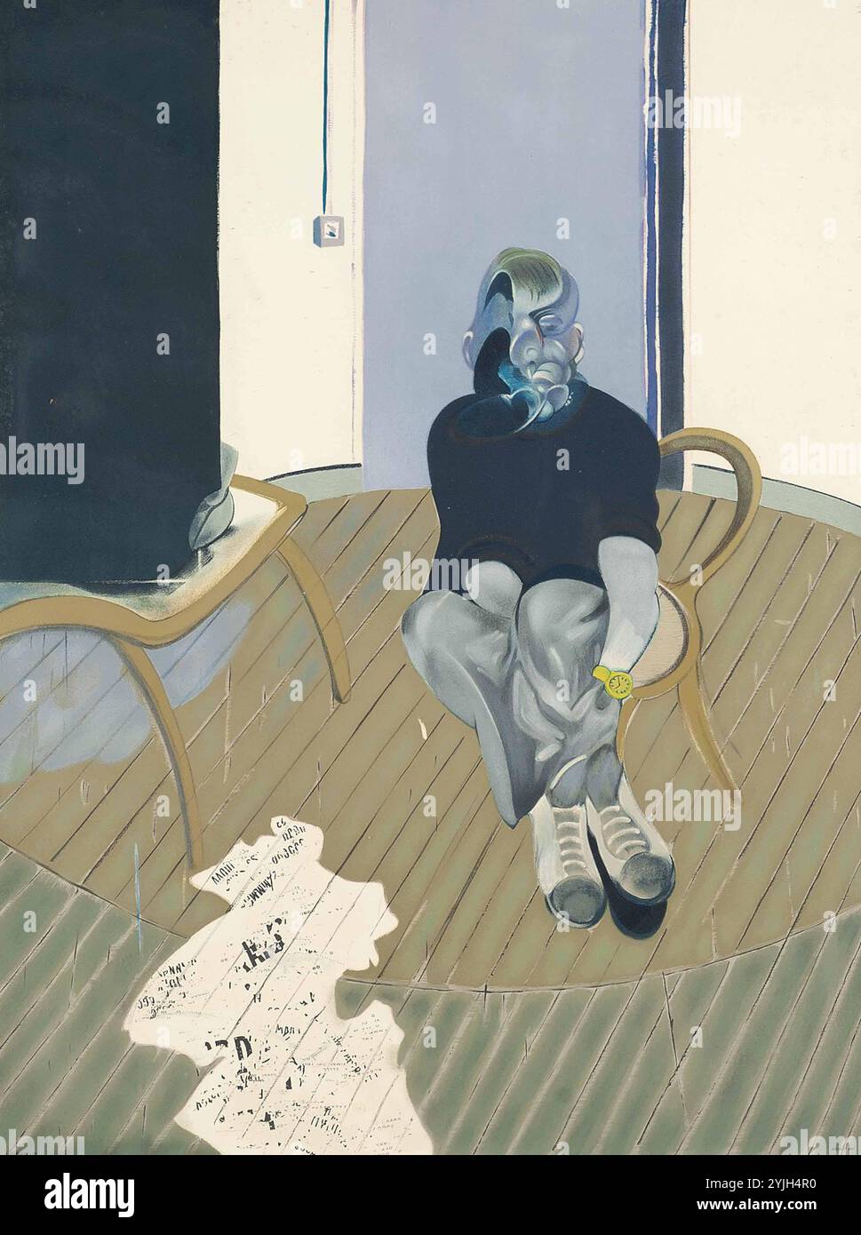 Self-Portrait. Museum: PRIVATE COLLECTION. Author: FRANCIS BACON ...