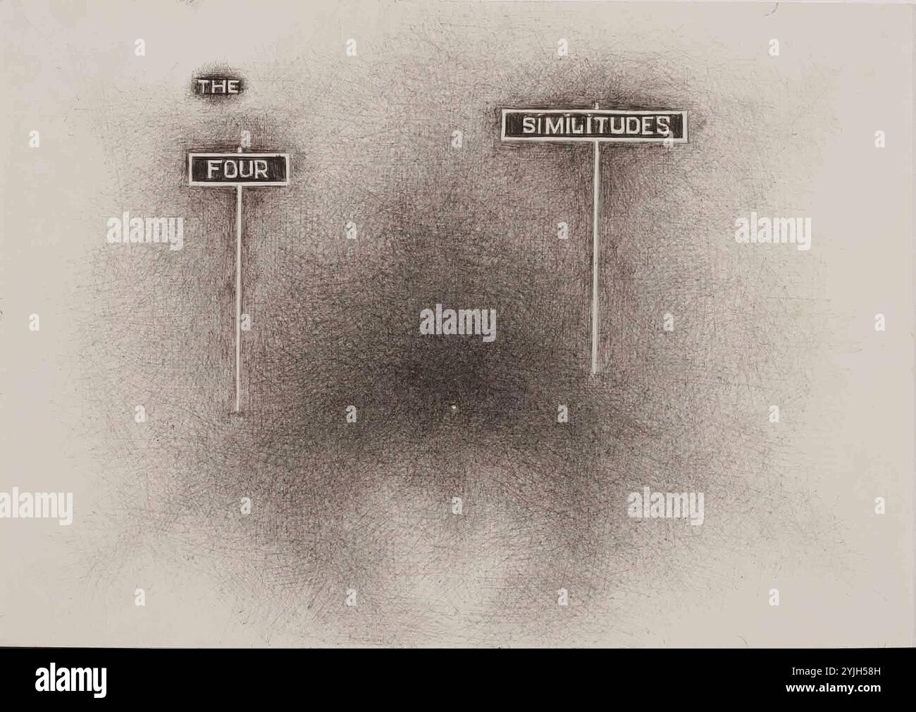 'The Sheet from the Series: Compositions with Signs'. Russia, Moscow ...