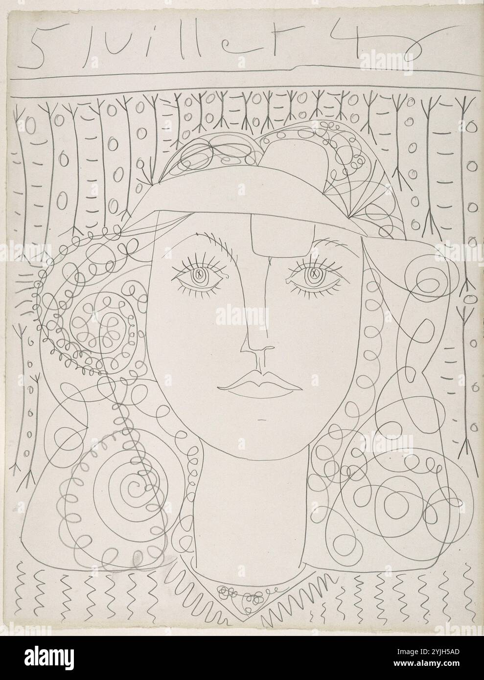 Francoise gilot picasso hi-res stock photography and images - Alamy