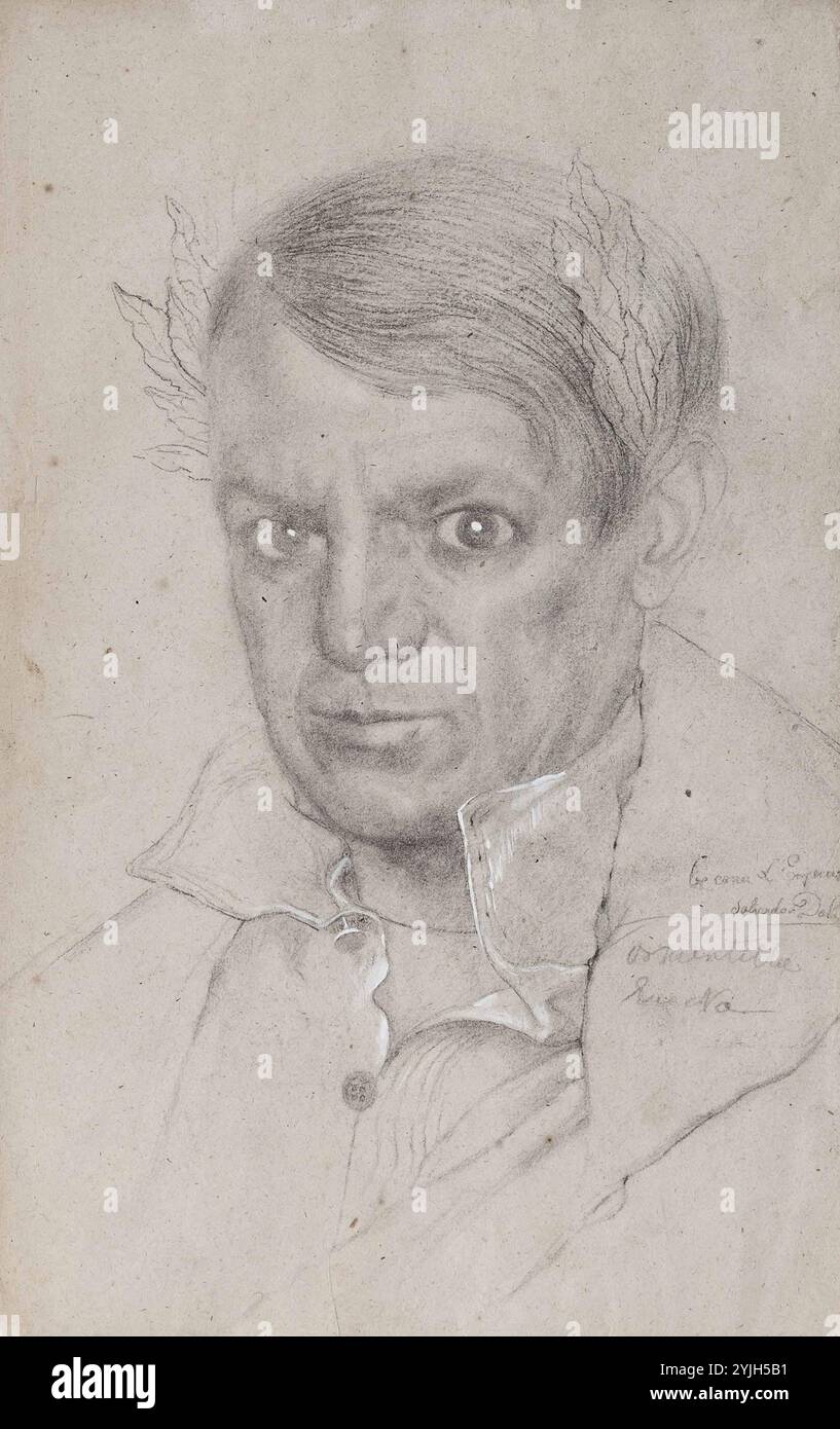 Portrait of Pablo Picasso. Museum: PRIVATE COLLECTION. Author: SALVADOR ...