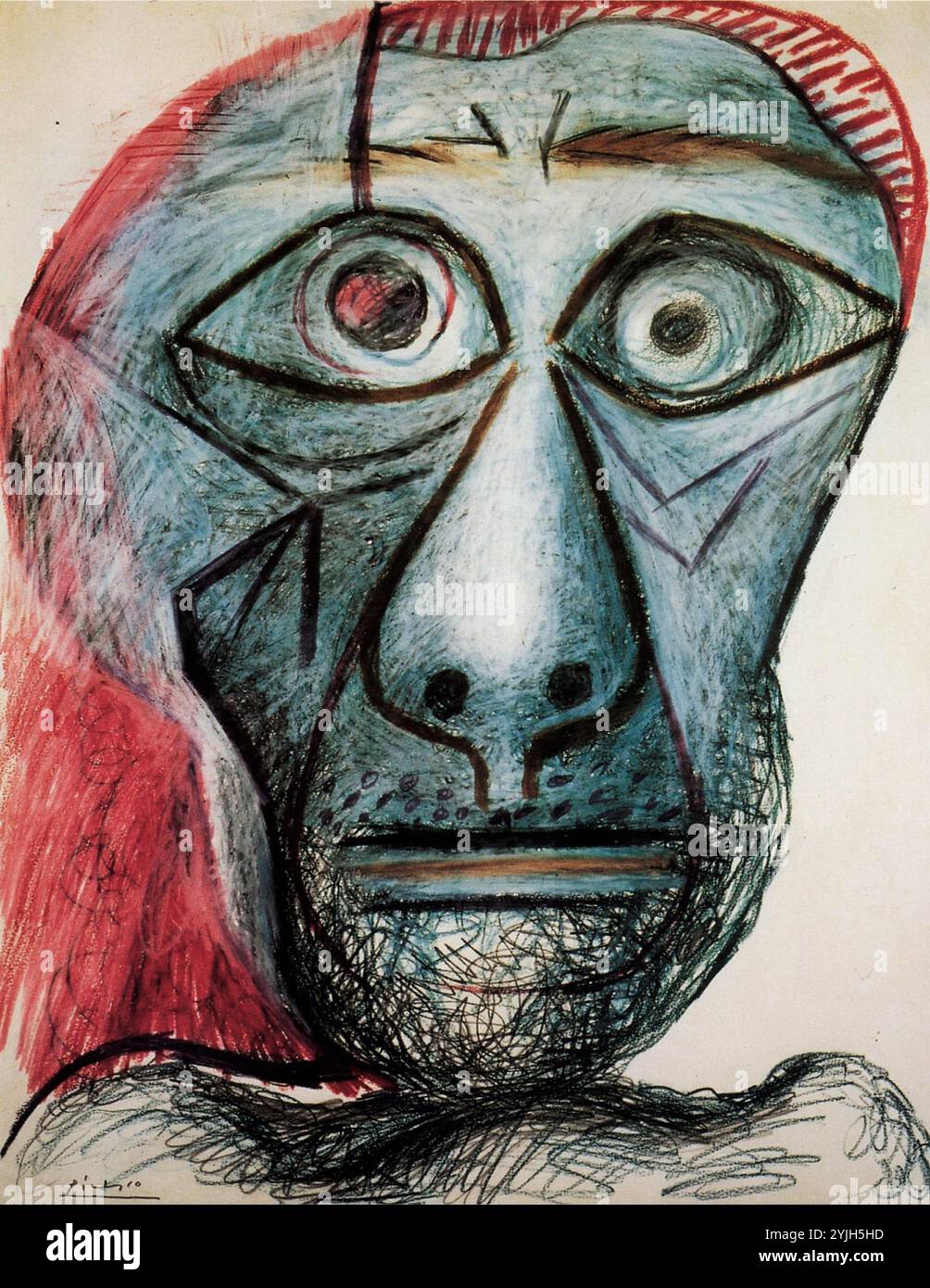 Self-Portrait. Museum: Fuji Television Gallery. Author: PABLO PICASSO ...