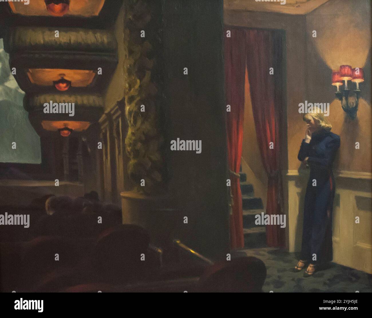 Edward hopper new york movie hi-res stock photography and images - Alamy