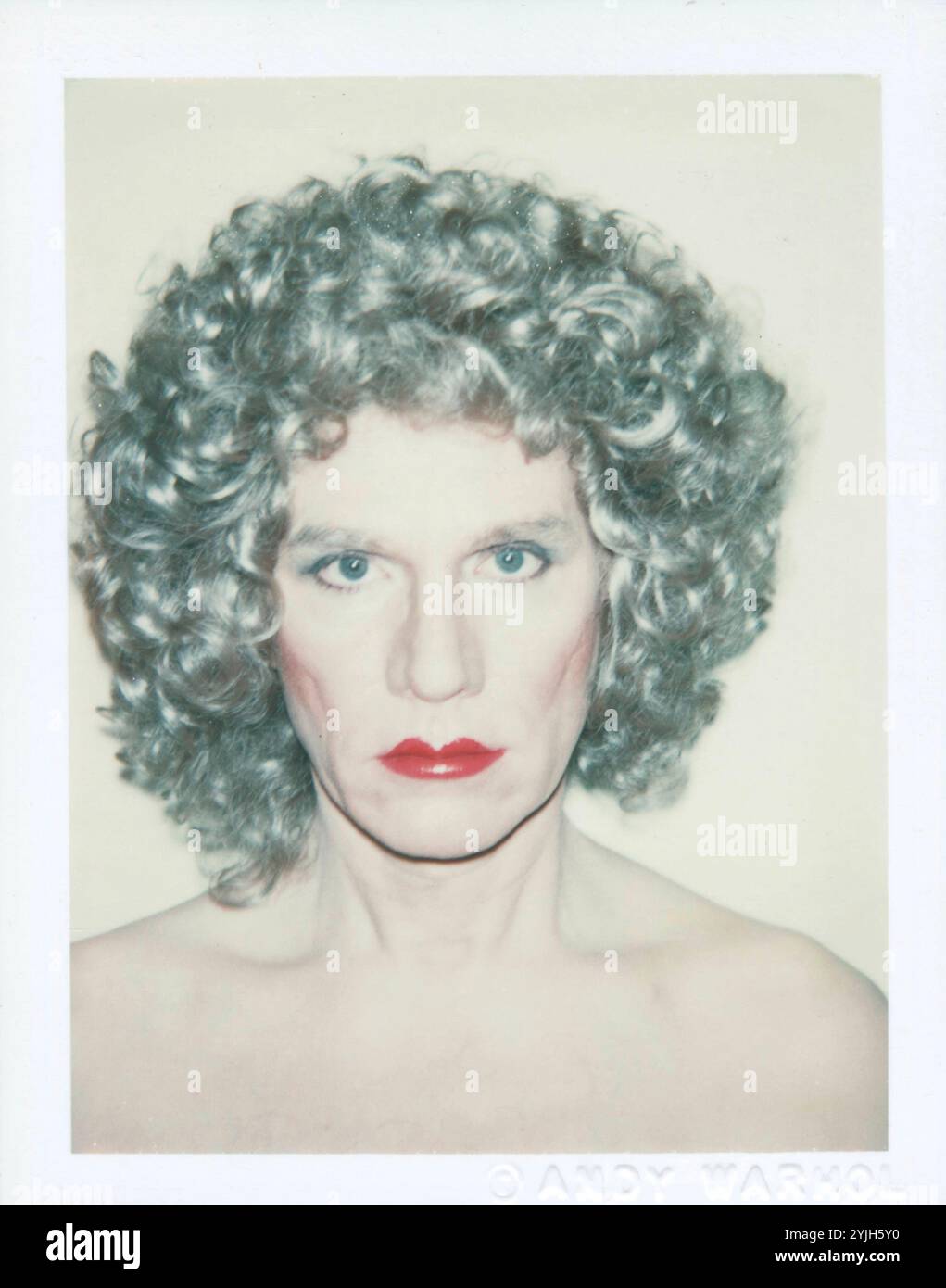 Self-Portrait in Drag. Museum: PRIVATE COLLECTION. Author: ANDY WARHOL ...