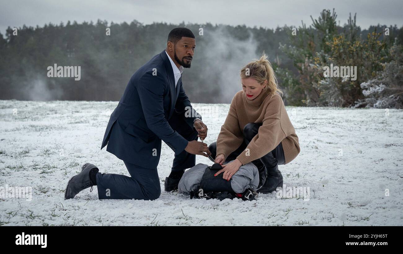 CAMERON DIAZ and JAMIE FOXX in BACK IN ACTION (2025), directed by SETH ...