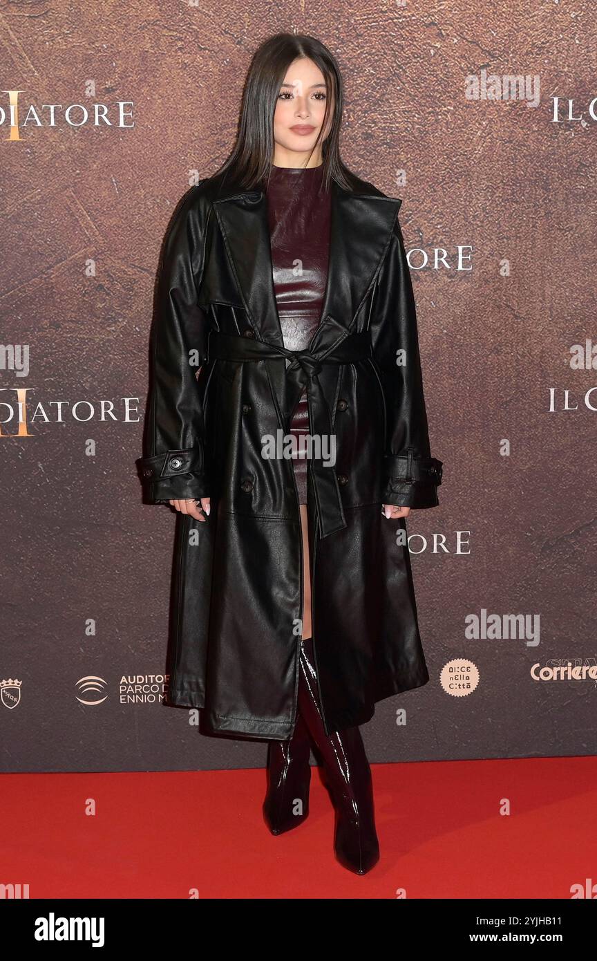 Zoe Massenti bei der Premiere des Kinofilms 'Il Gladiatore II / Gladiator II' im Auditorium ...