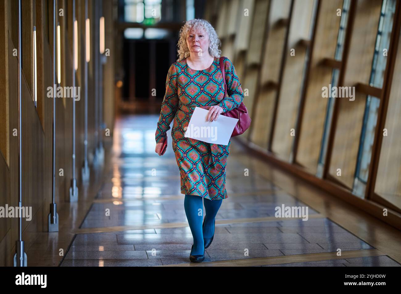Edinburgh Scotland, UK 14 November 2024. Claire Baker MSP at the ...