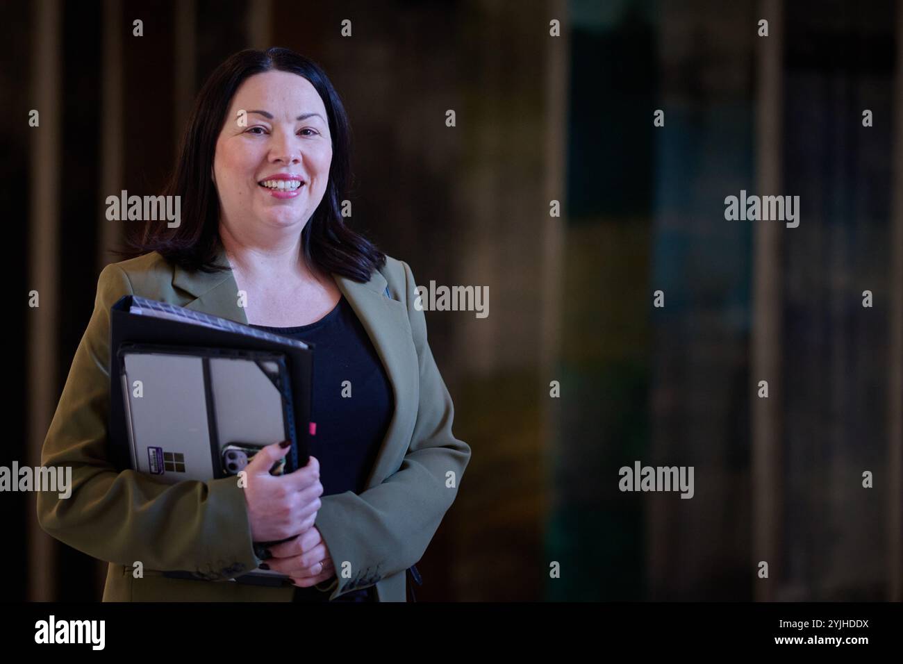 Edinburgh Scotland, UK 14 November 2024. Monica Lennon MSP at the ...