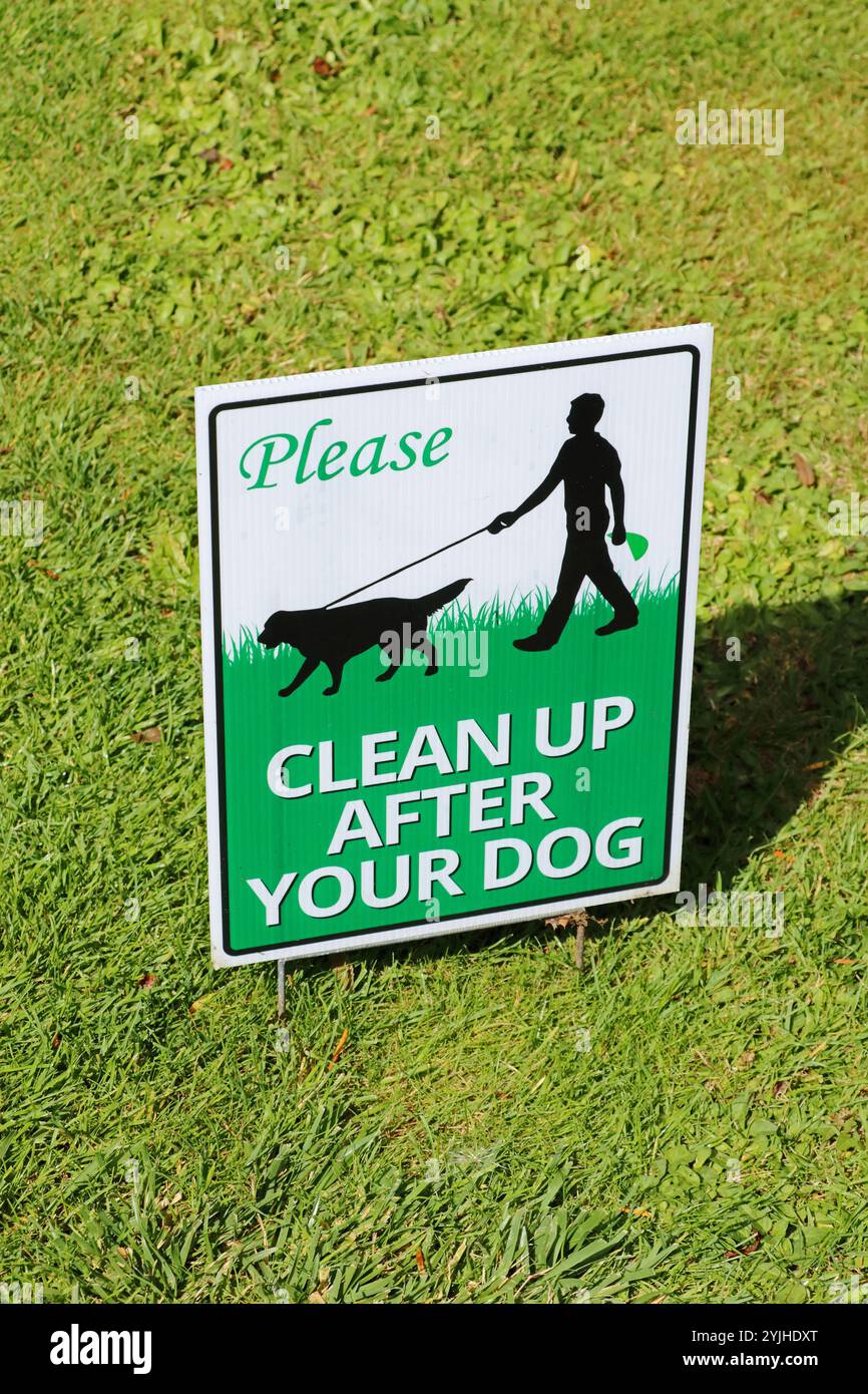 Clean up after your dog hi-res stock photography and images - Alamy