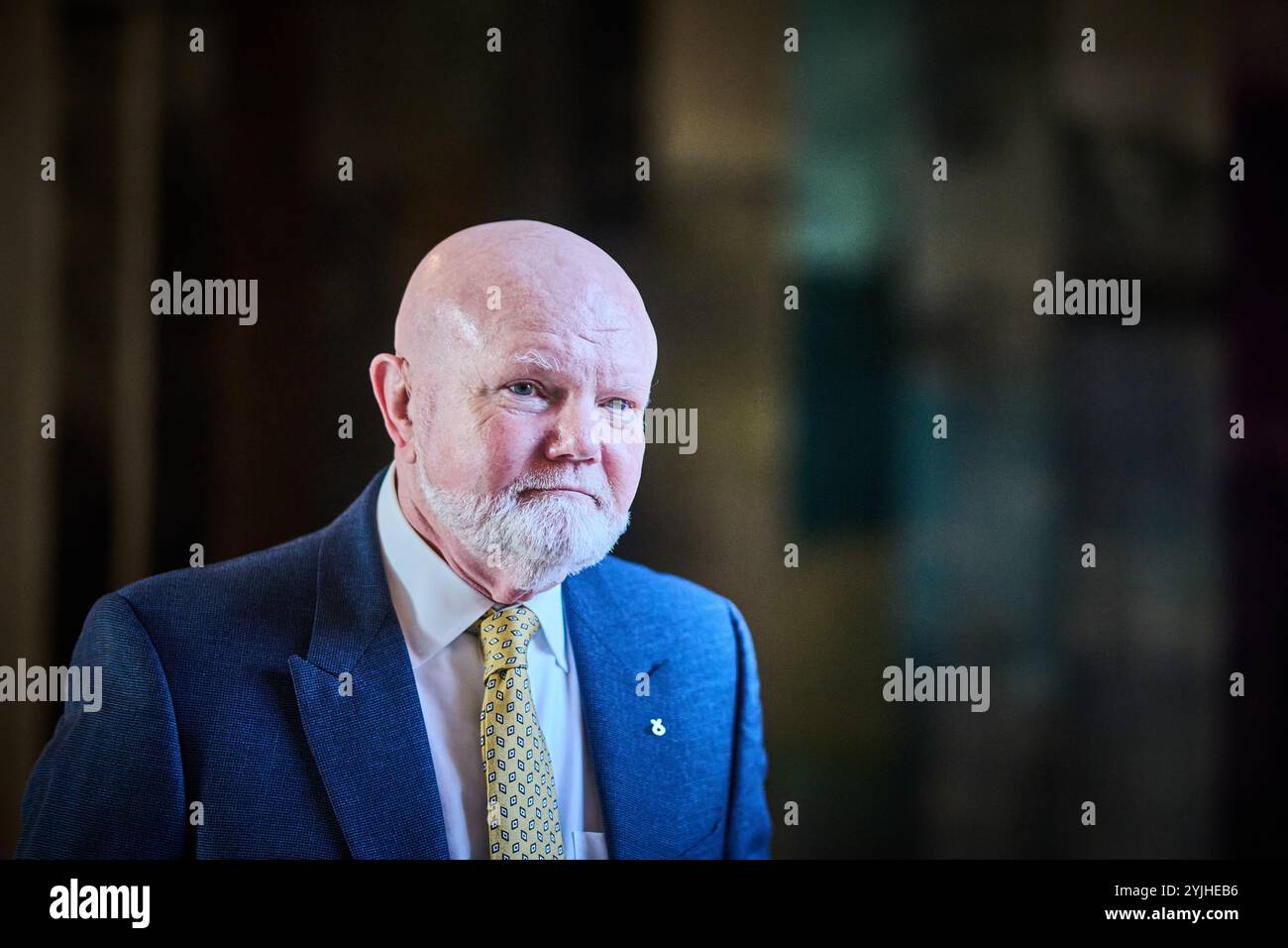 Edinburgh Scotland, UK 14 November 2024. Colin Beattie MSP at the ...