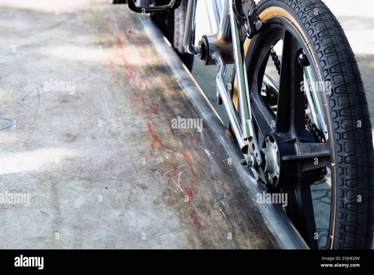 Detail image of Bmx bike background Stock Photo - Alamy