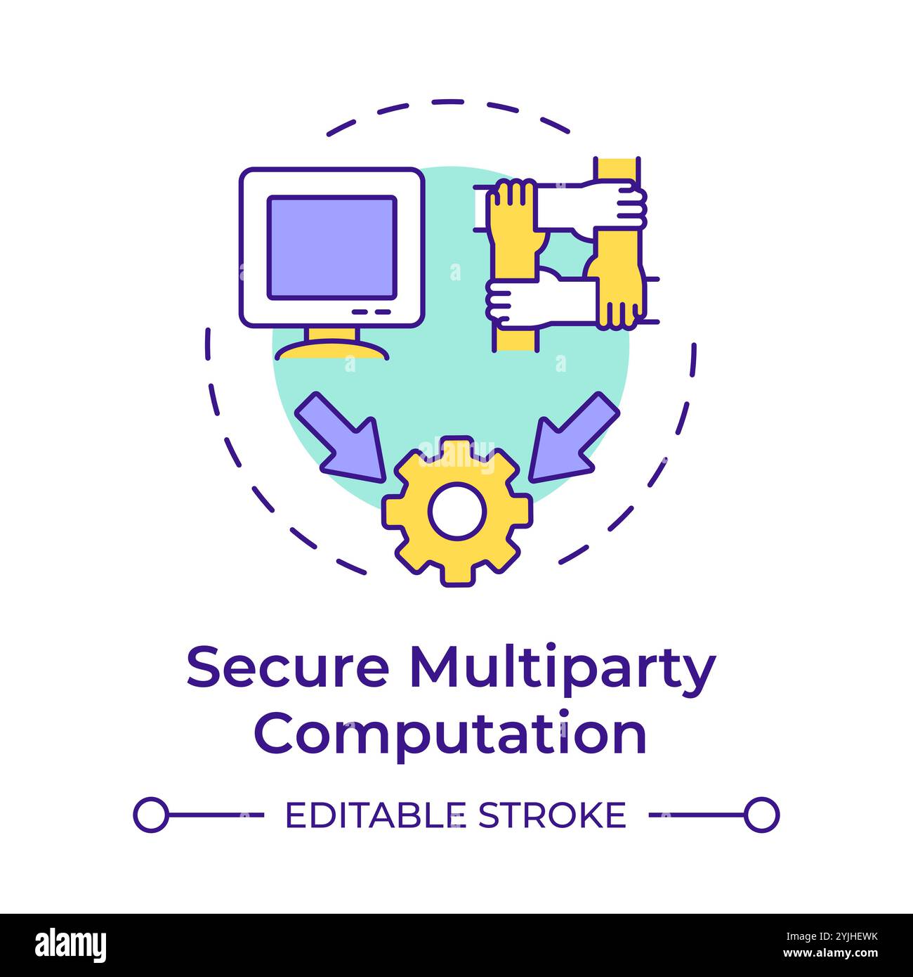 Visual computation Stock Vector Images - Alamy