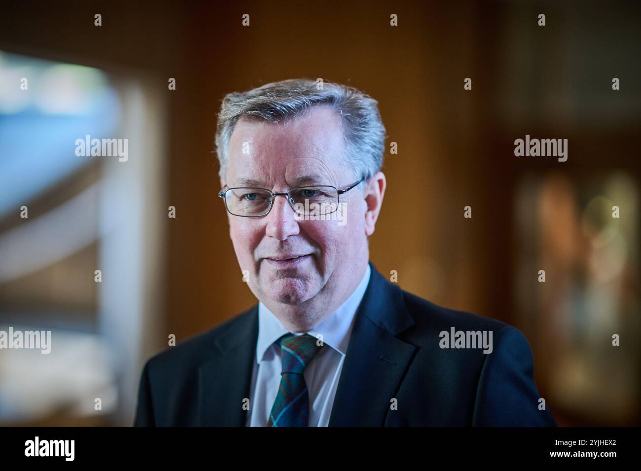 Edinburgh Scotland, UK 14 November 2024. Alexander Stewart MSP at the ...