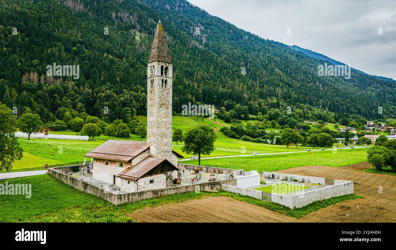 PELUGO, ITALY – AUGUST 28, 2024: The Church of Sant'Antonio Abate in ...