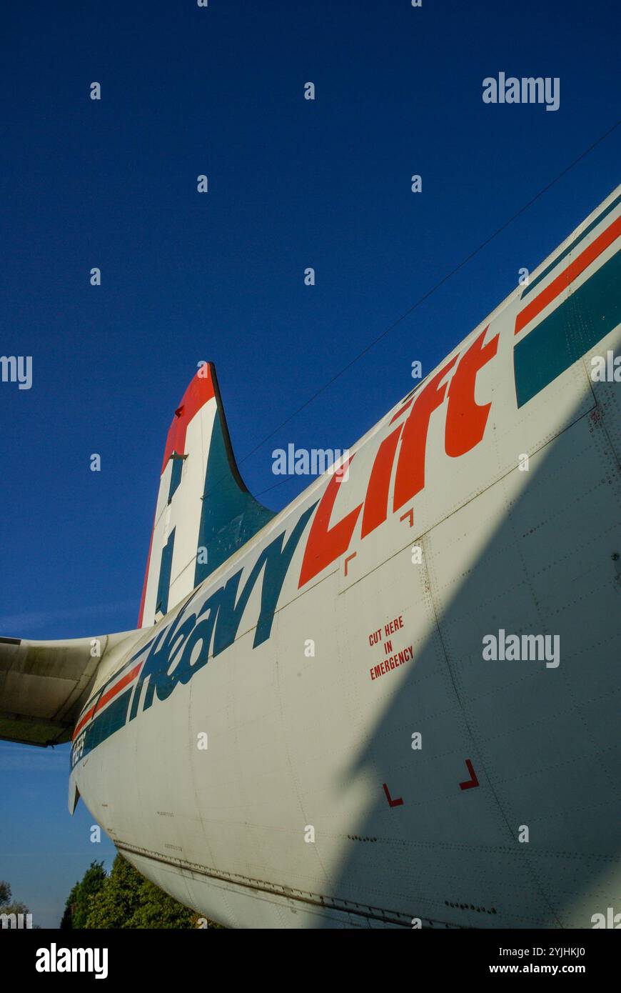 Short Belfast G-BEPS of Heavylift stored at London Southend Airport. SC ...