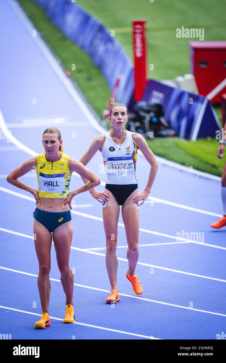 Elise Vanderelst participating in the 1500 meters at the Paris 2024 ... Elise Vanderelst participating in the 1500 meters at the Paris 2024 ...