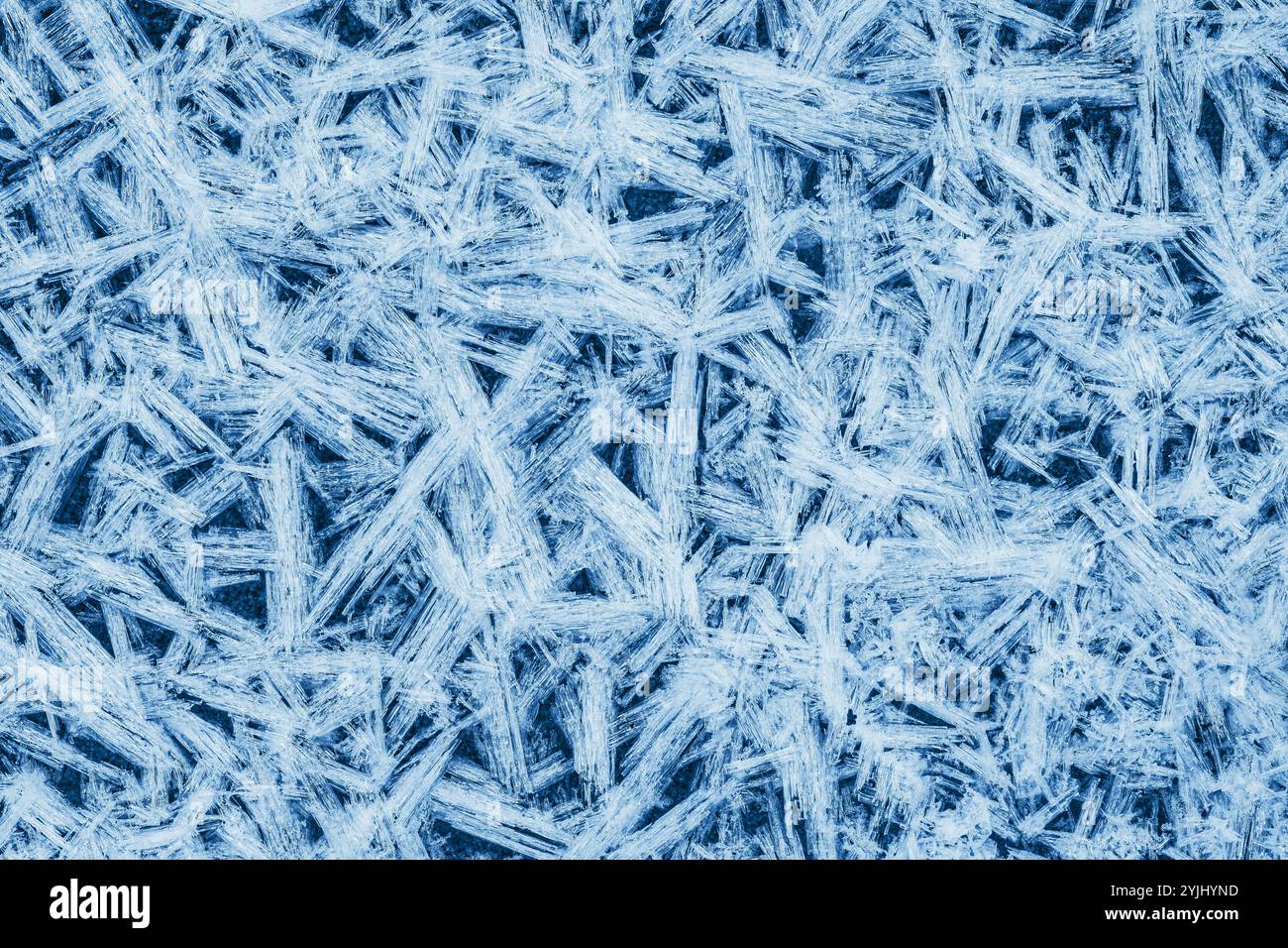 Close up photo of hoar frost Stock Photo - Alamy