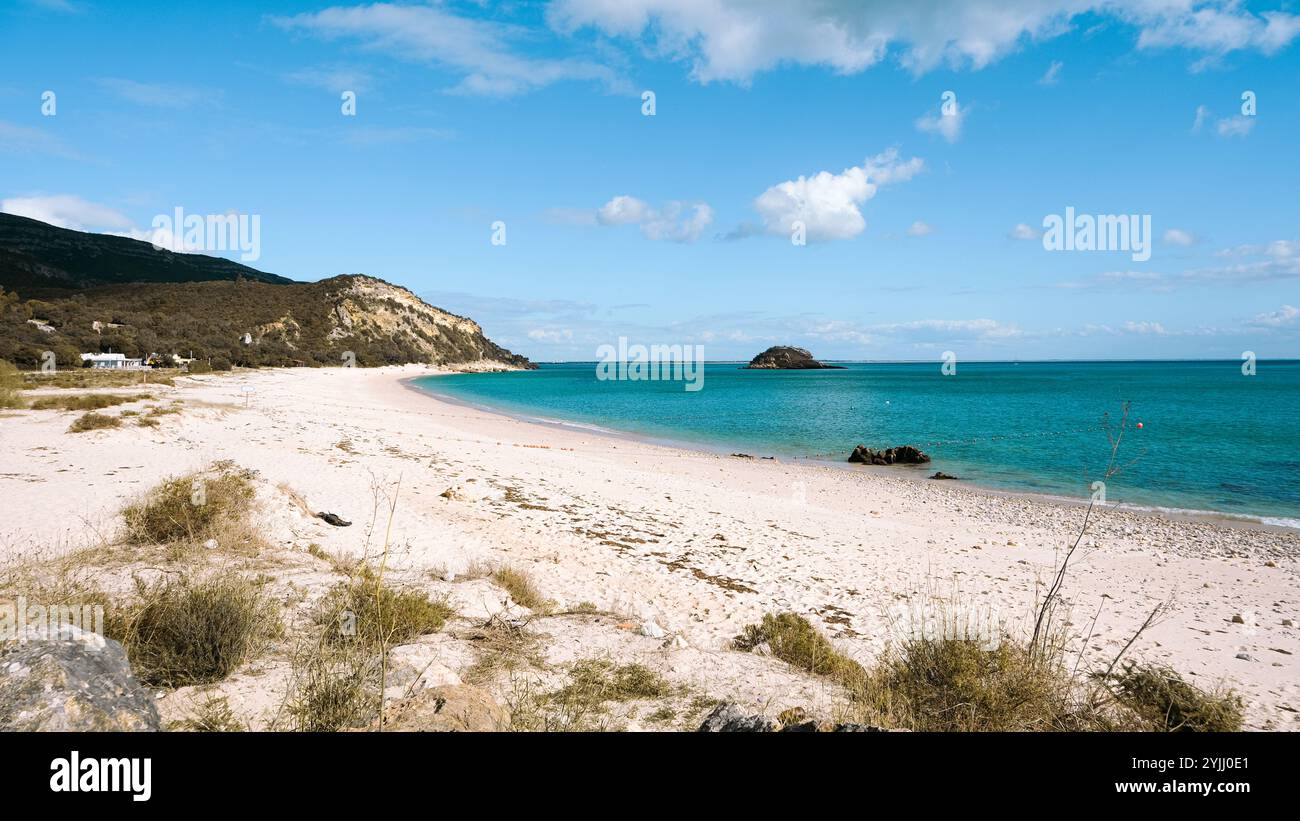 Portinho da Arrabida beach in setubal portugal Stock Photo - Alamy
