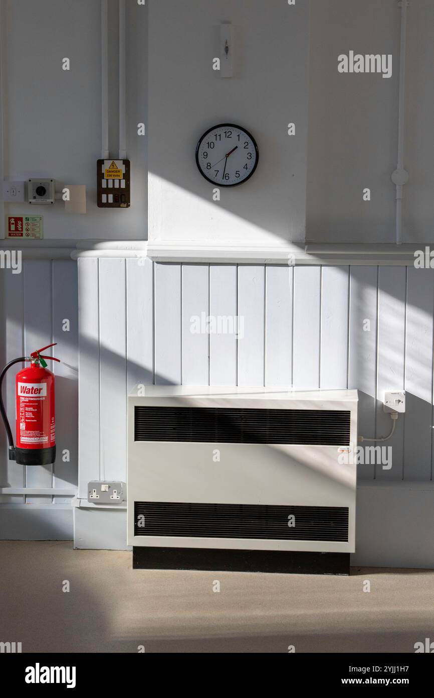 In Framlingham public library and what was once the court room ...