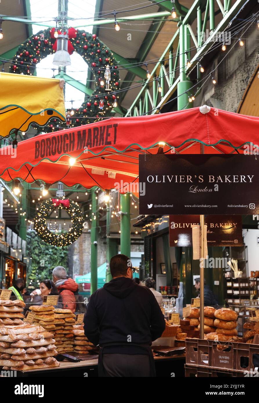 Borough market christmas hi-res stock photography and images - Alamy