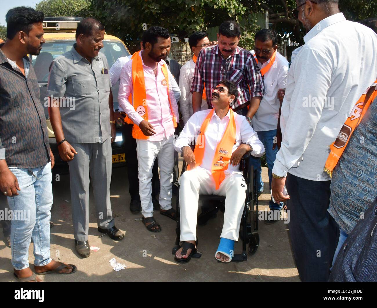 India. 07th Nov, 2024. MUMBAI, INDIA - NOVEMBER 7: Maharashtra Nav ...