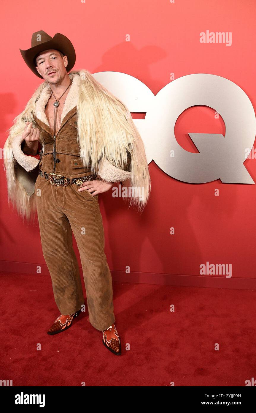 Diplo arrives at the GQ Men of the Year Party on Thursday, Nov. 14 ...