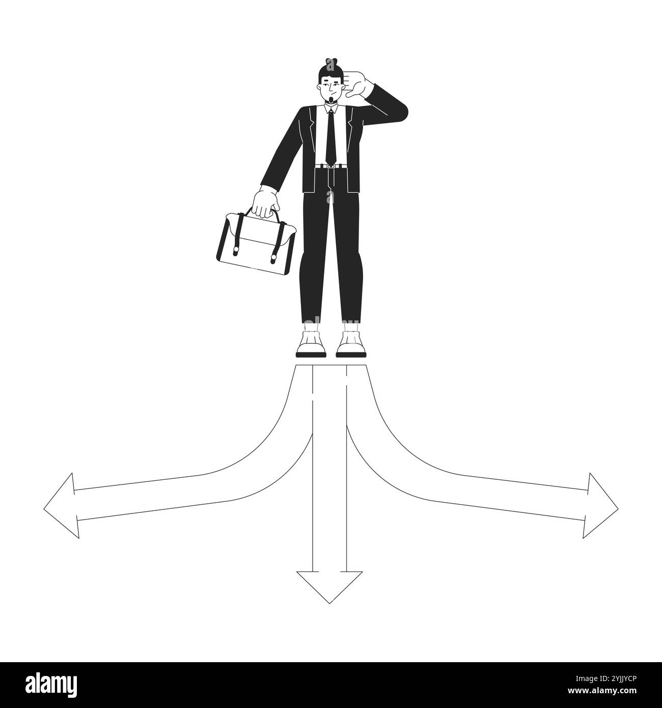 Career choices metaphor hi-res stock photography and images - Alamy