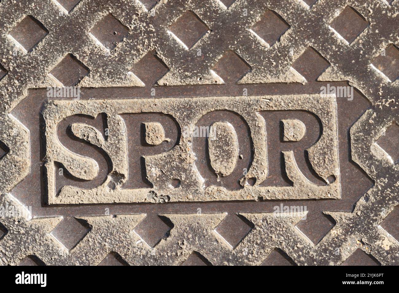 Senatus Populusque Romanus. The Senate and People of Rome. Italy Stock ...