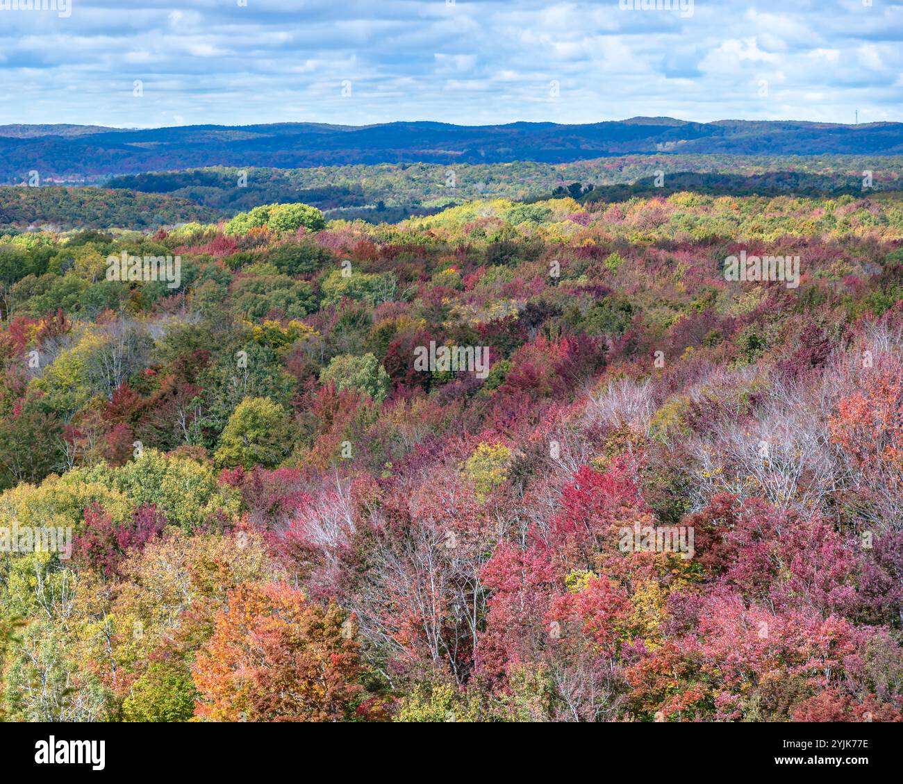 Landslide hill fall colors hi-res stock photography and images - Alamy