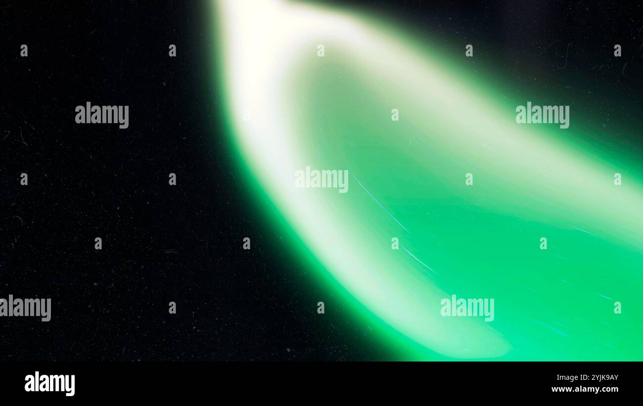 Dark green grainy texture background. Abstract vibrant color wave shape ...