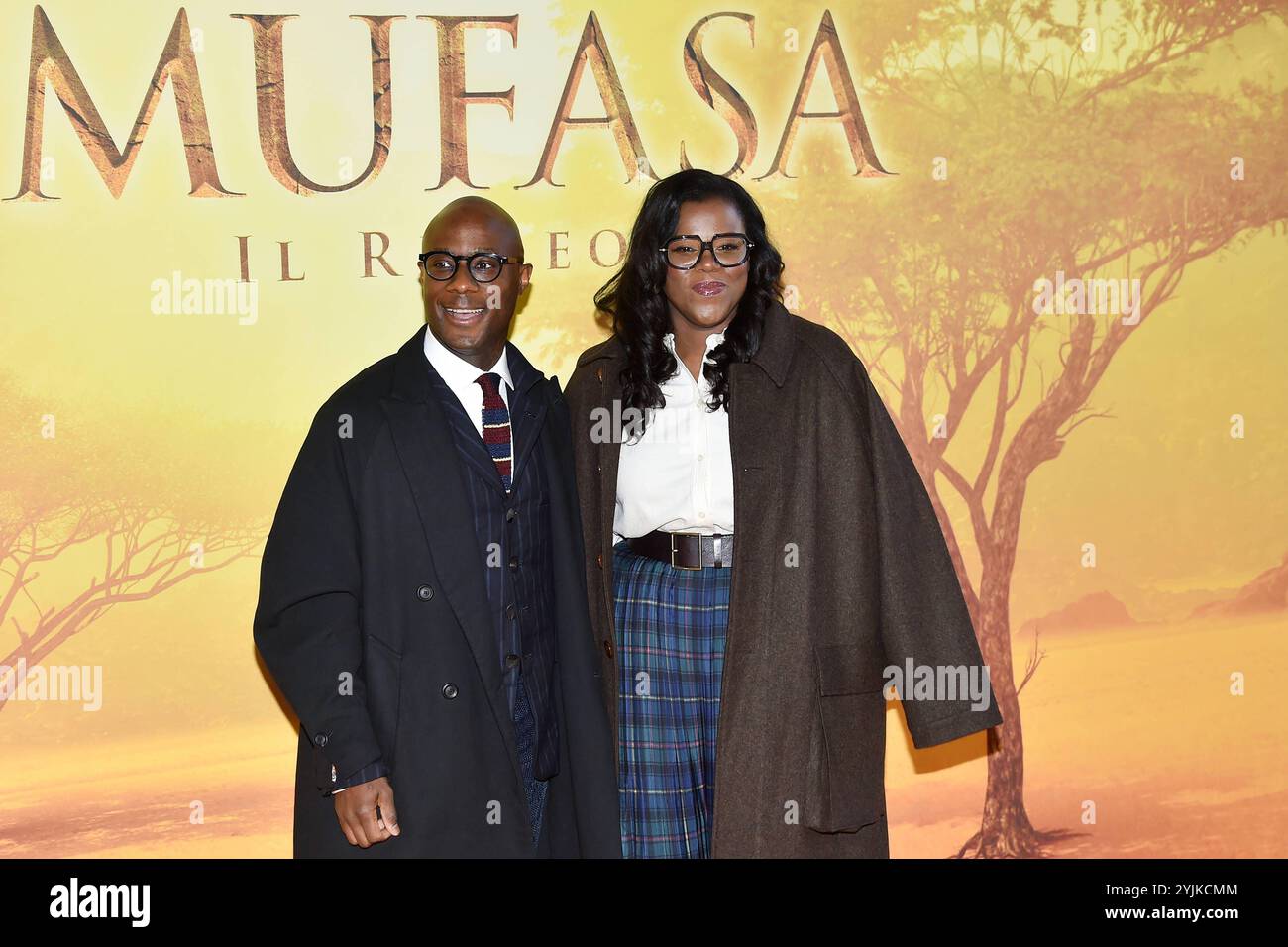Photocall Movie Mufasa the lion king Barry Jenkins, Joe McMillion ...