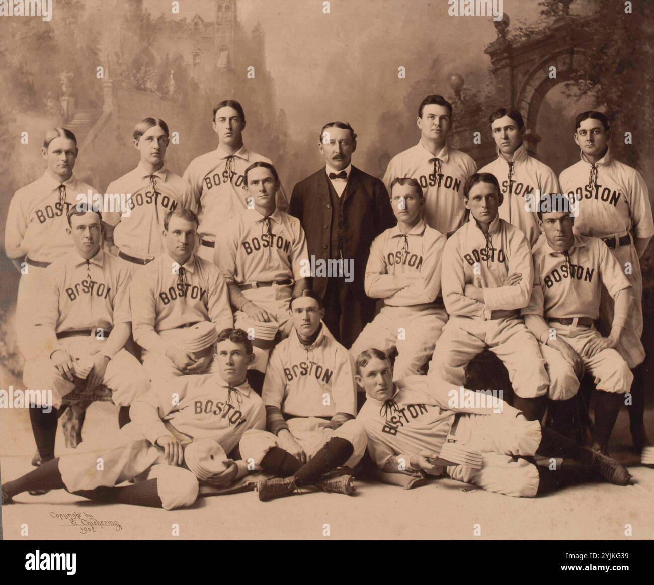 Boston beaneaters baseball team hi-res stock photography and images - Alamy