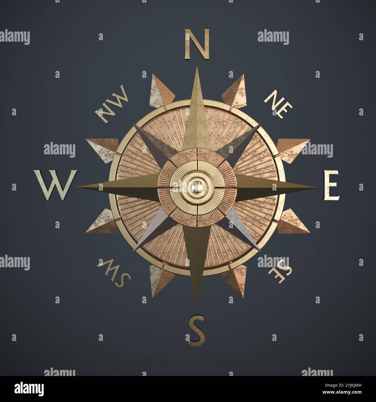 Old drawing compass orientation compass hi-res stock photography and ...