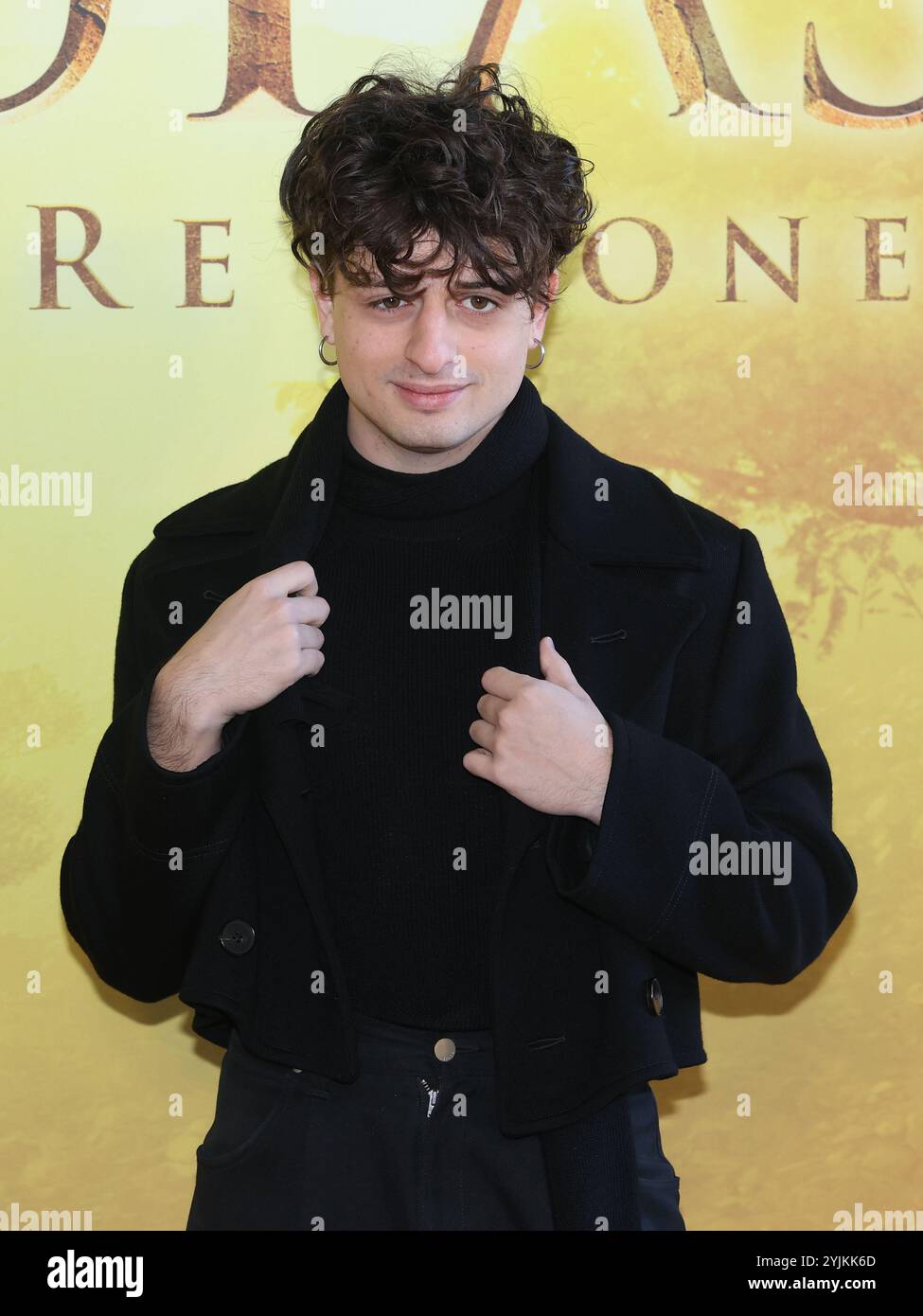 Rome, The Space Moderno cinema, photocall animated film "Mufasa - The ...