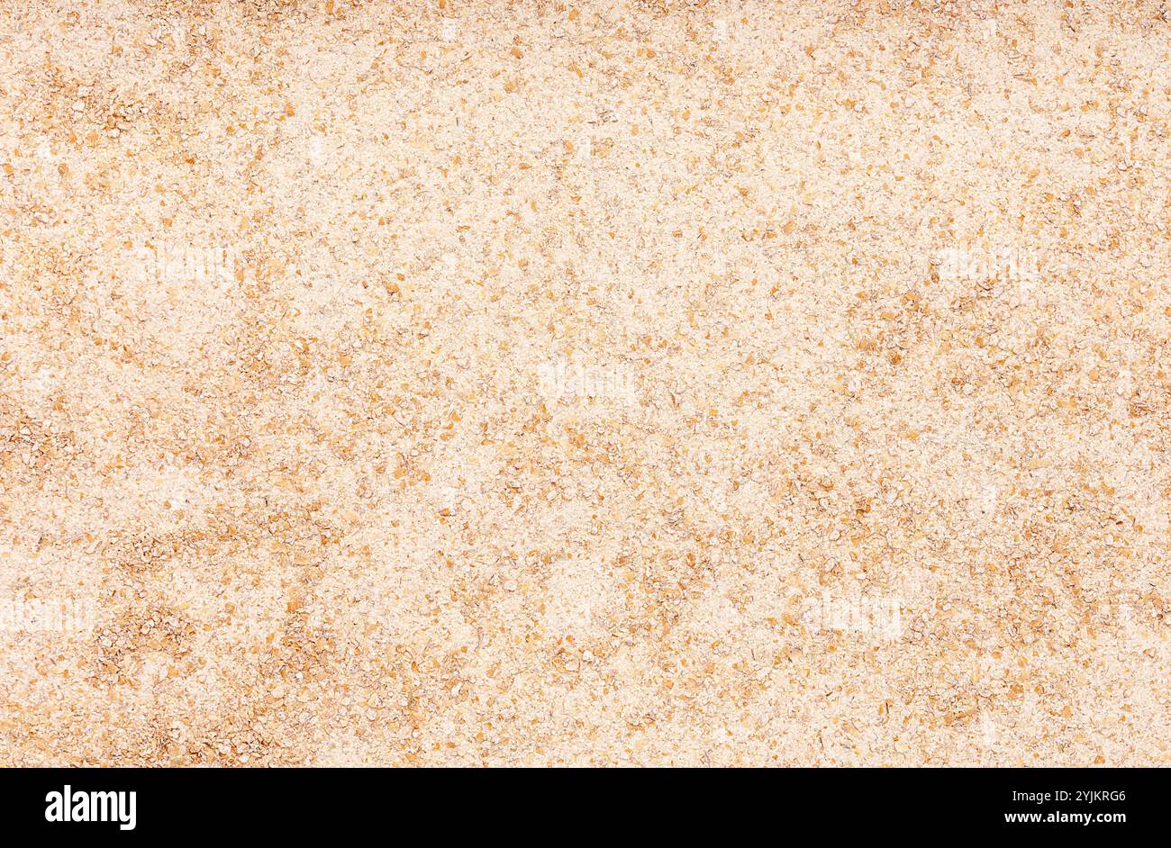 Macro photography of coarse whole grain wheat flour, raw ingredient ...