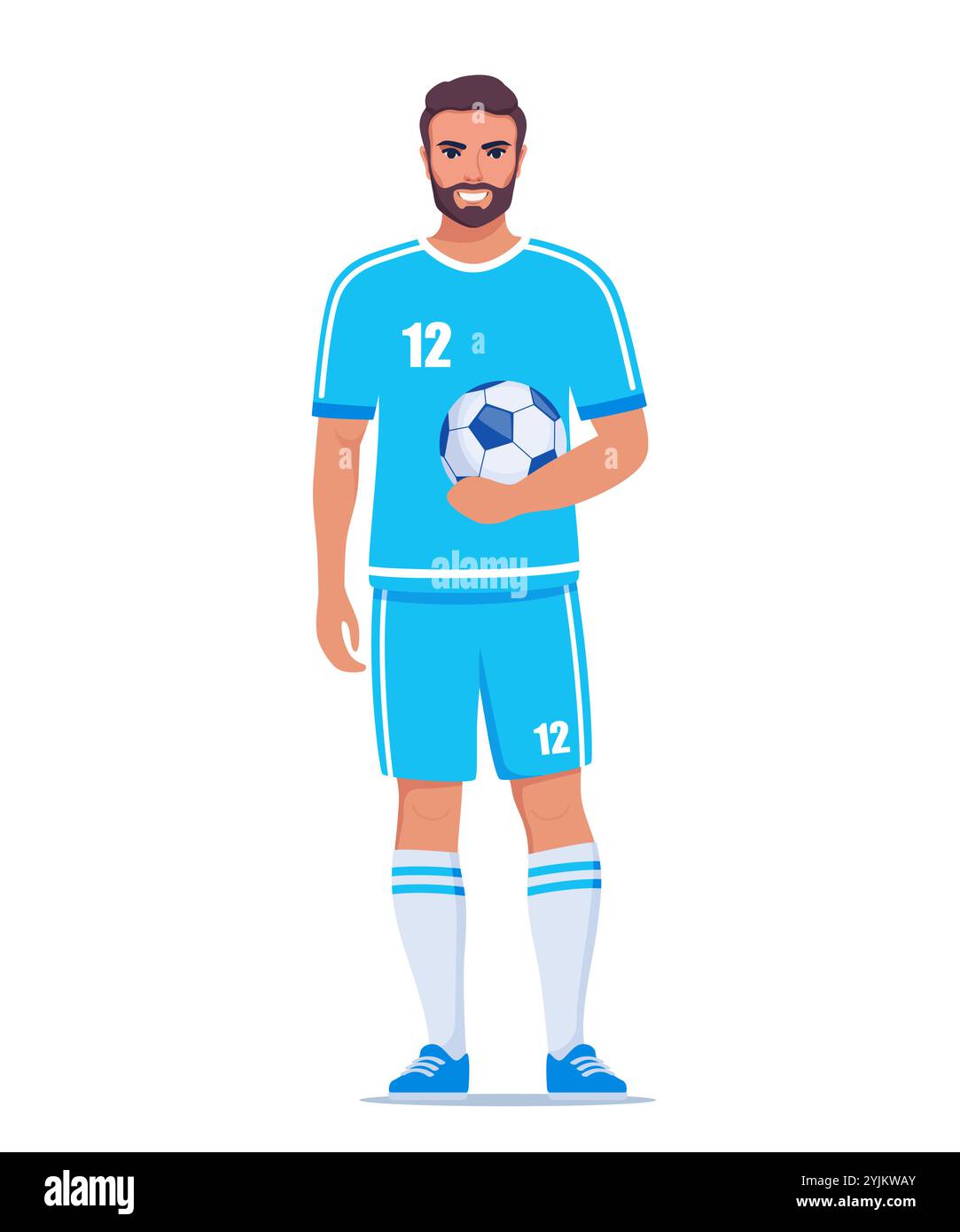 Player in shorts Stock Vector Images - Alamy