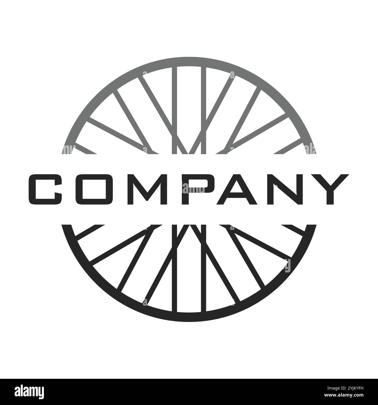 Rim logo design Cut Out Stock Images & Pictures - Alamy