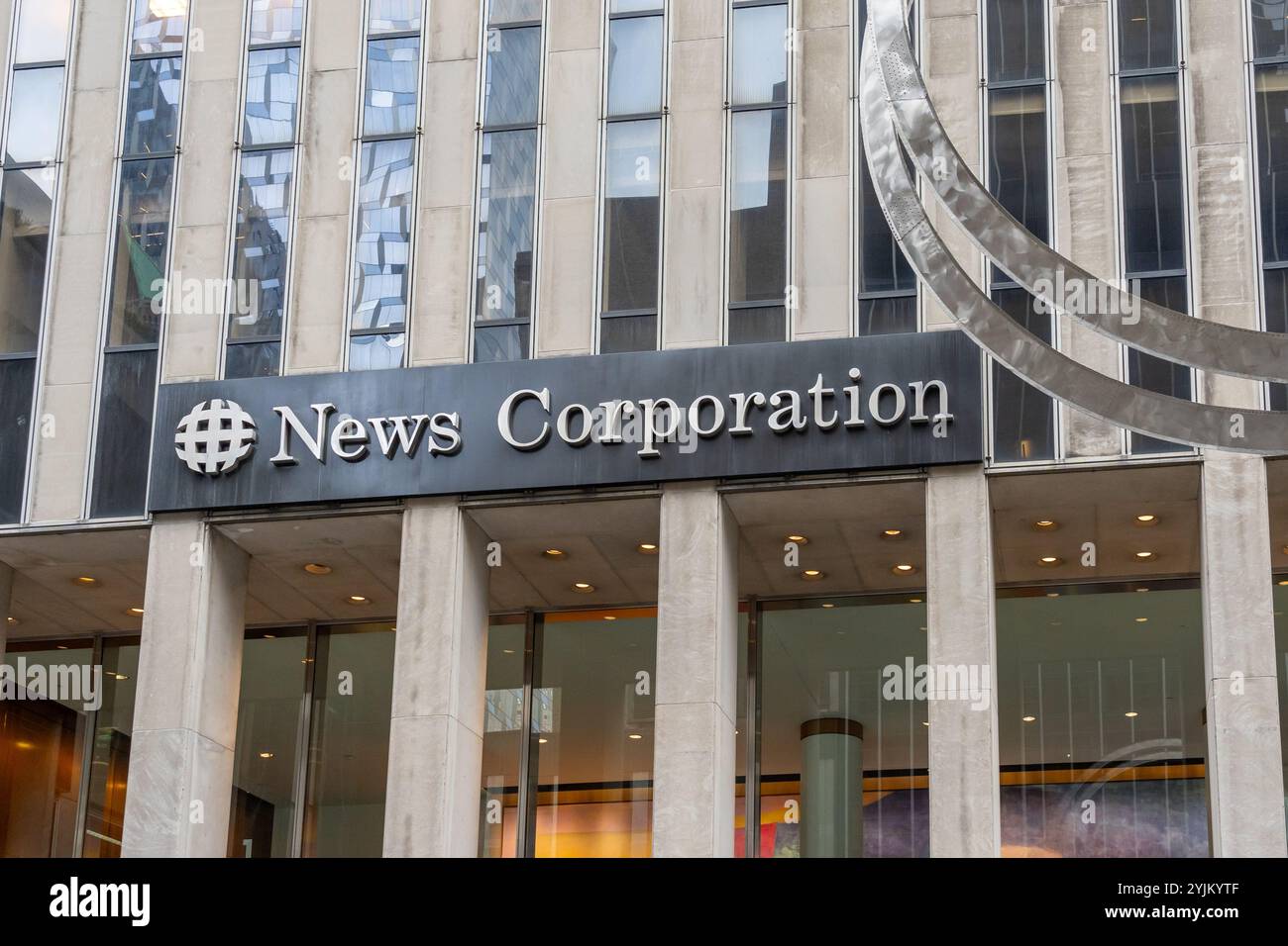 Entrance news building on hi-res stock photography and images - Alamy