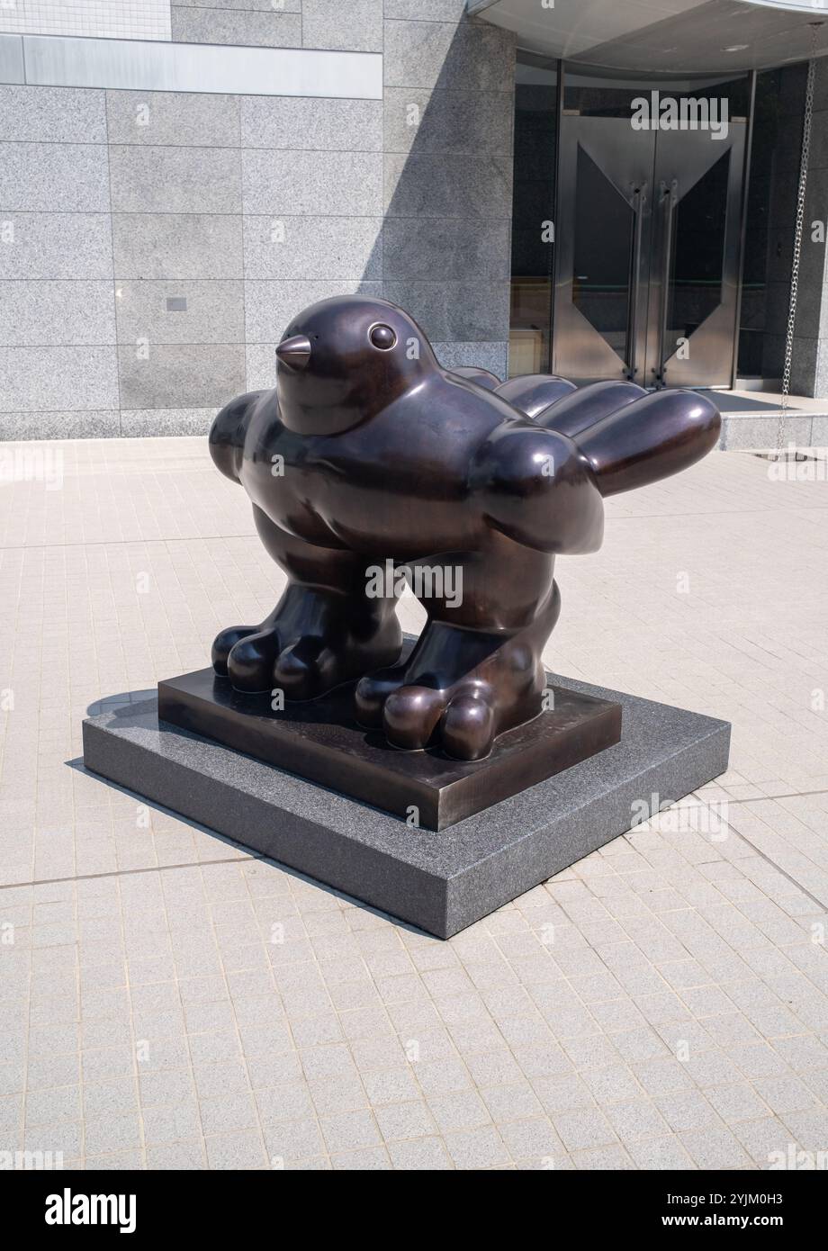 Little Bird by Fernando Botero Sculpture outside the Museum of ...