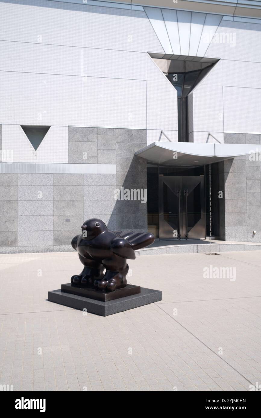 Little Bird by Fernando Botero Sculpture outside the Museum of ...