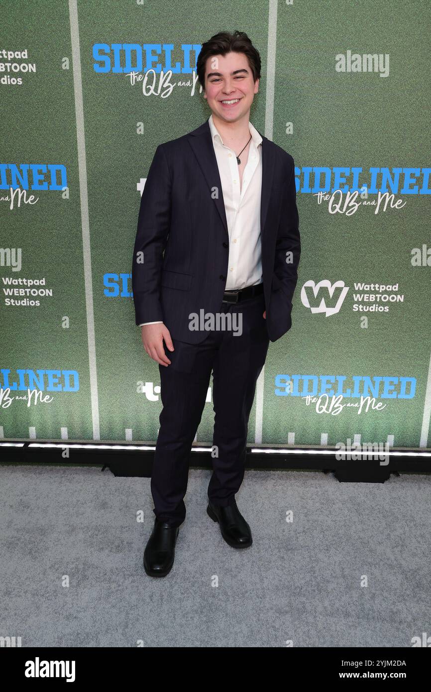 West Hollywood, Ca. 14th Nov, 2024. Josh Zaharia at the premiere of ...