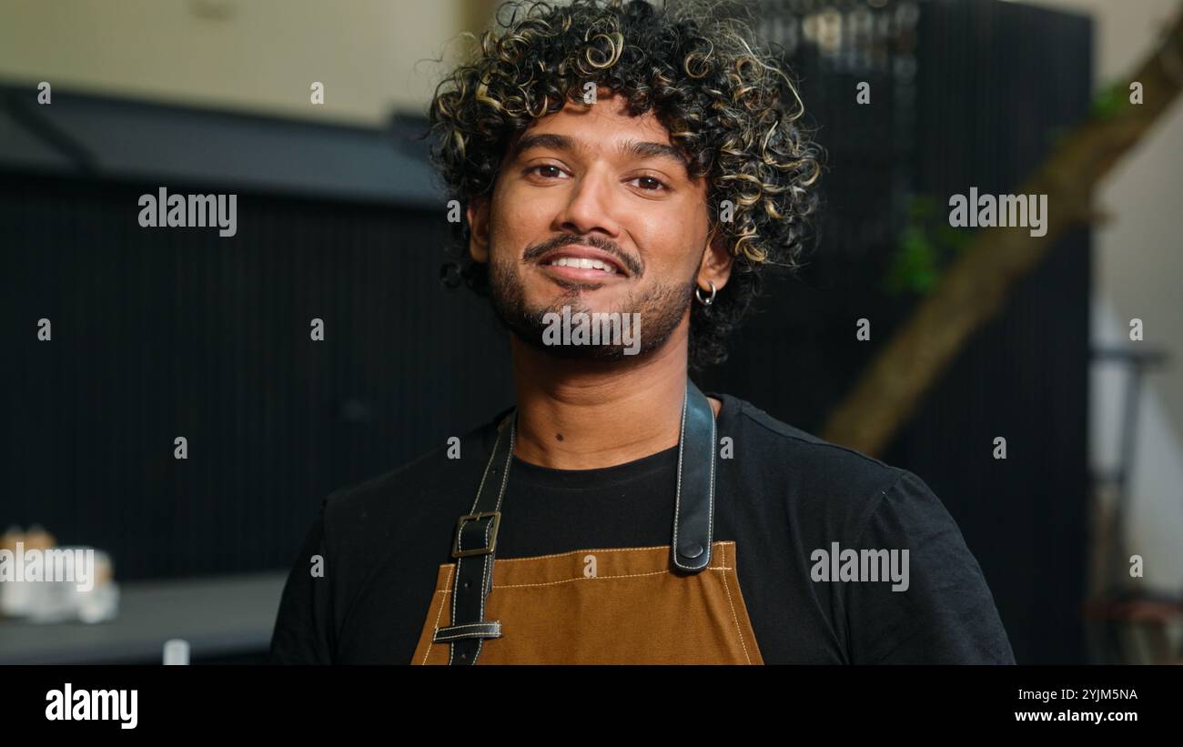 Man in working uniform turning hi-res stock photography and images - Alamy