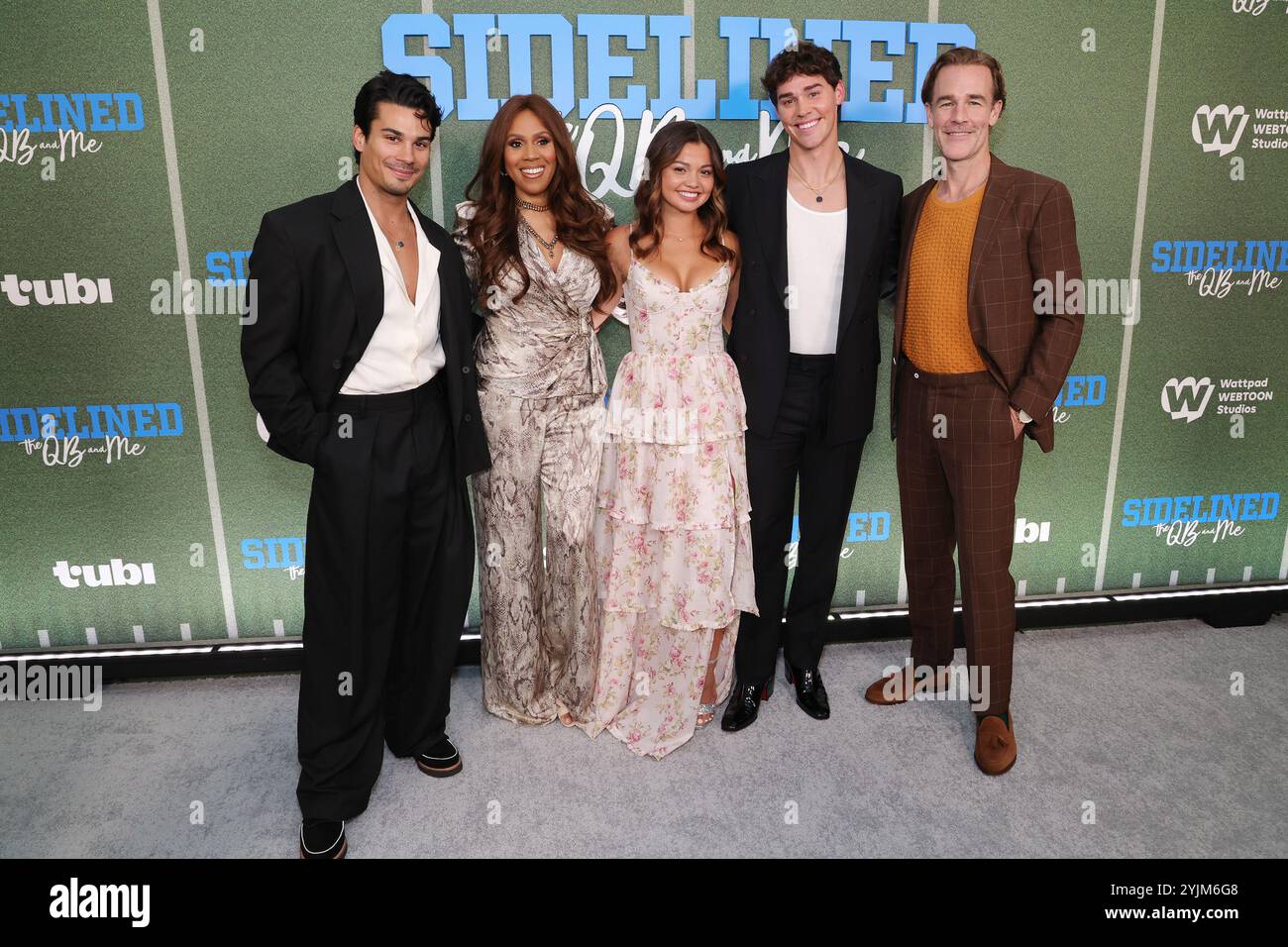 West Hollywood, Ca. 14th Nov, 2024. Drew Ray Tanner, Deborah Cox, Siena Agudong, Noah Beck ...