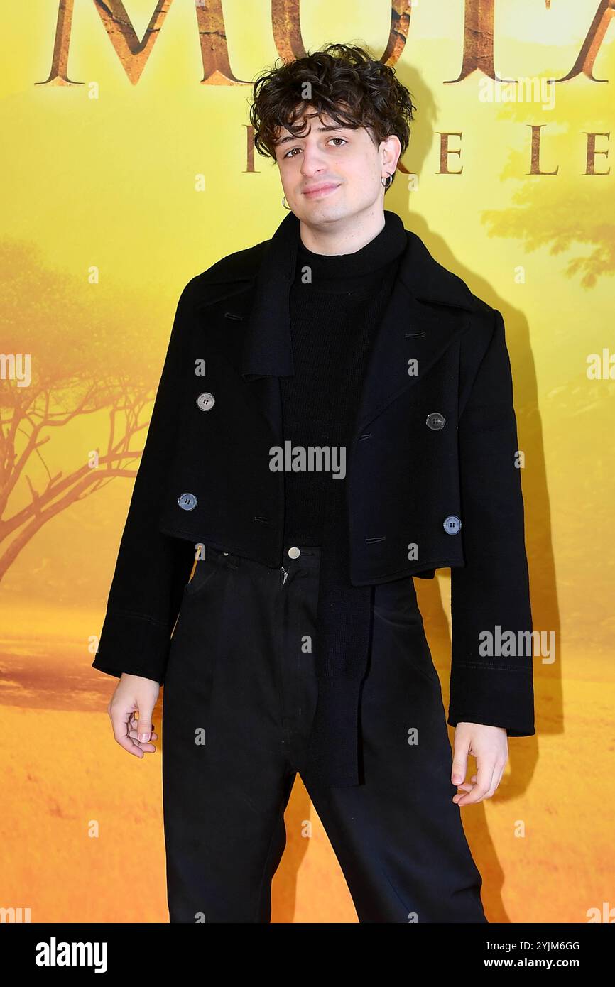 Rome: Cinema The Space Moderno. Photocall animated film Mufasa The Lion ...