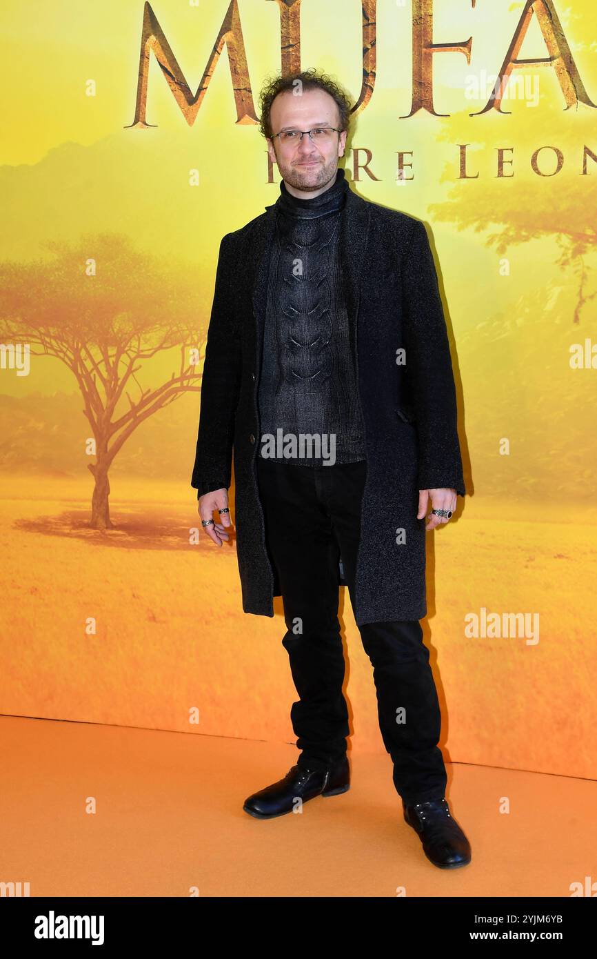Rome: Cinema The Space Moderno. Photocall animated film Mufasa The Lion ...