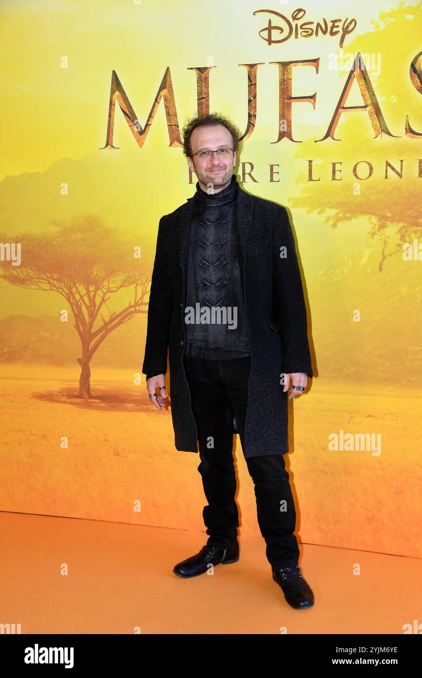 Rome: Cinema The Space Moderno. Photocall animated film Mufasa The Lion ...