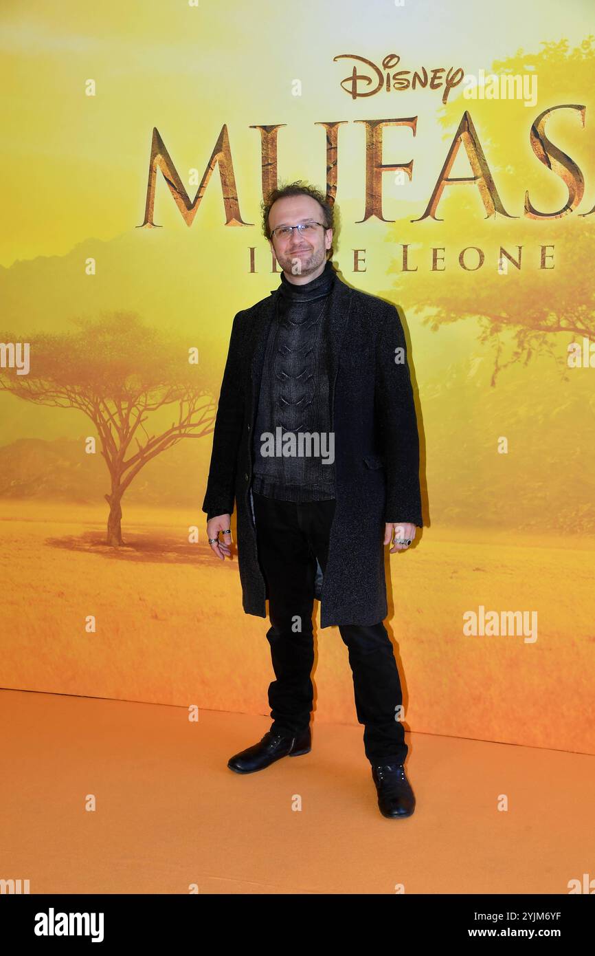 Rome: Cinema The Space Moderno. Photocall animated film Mufasa The Lion ...