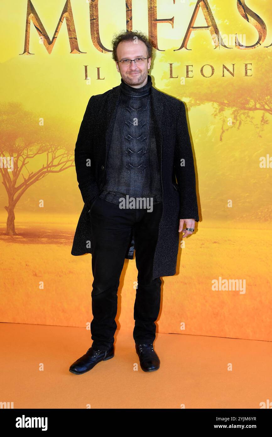 Rome: Cinema The Space Moderno. Photocall animated film Mufasa The Lion ...